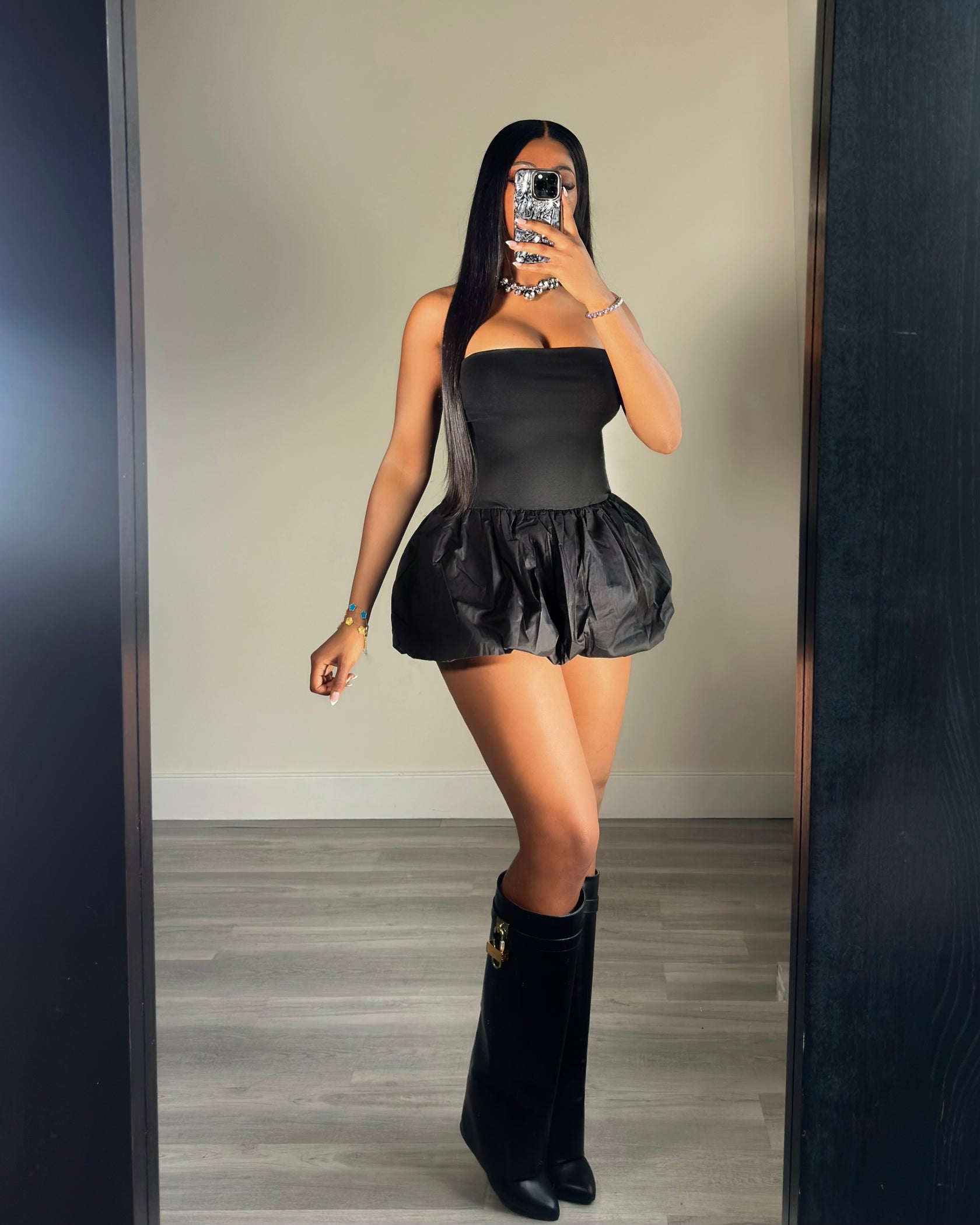 Bubble Pop Mini Dress – Le Harvey