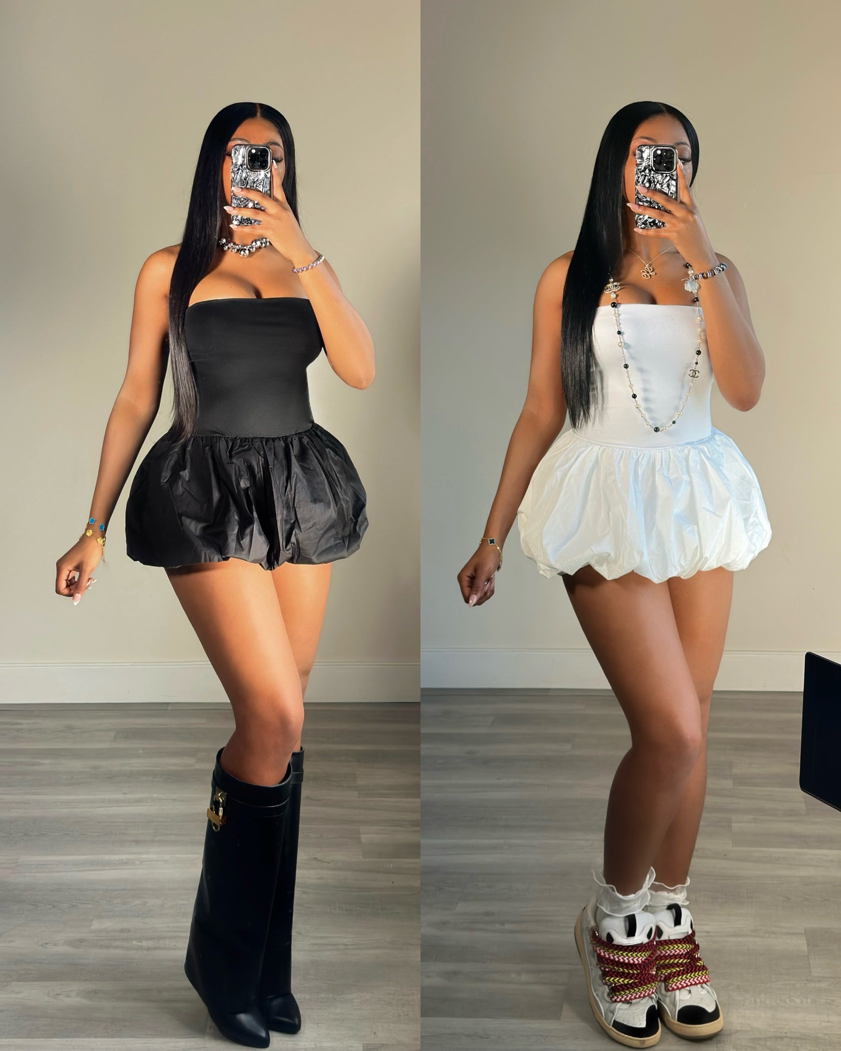 Bubble Pop Mini Dress – Le Harvey